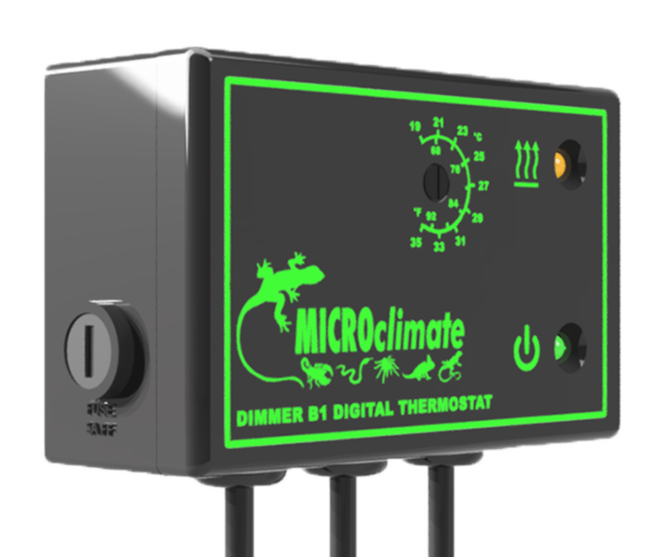 Microclimate Dimmer B1 Black 600W - Buzzard Reptile